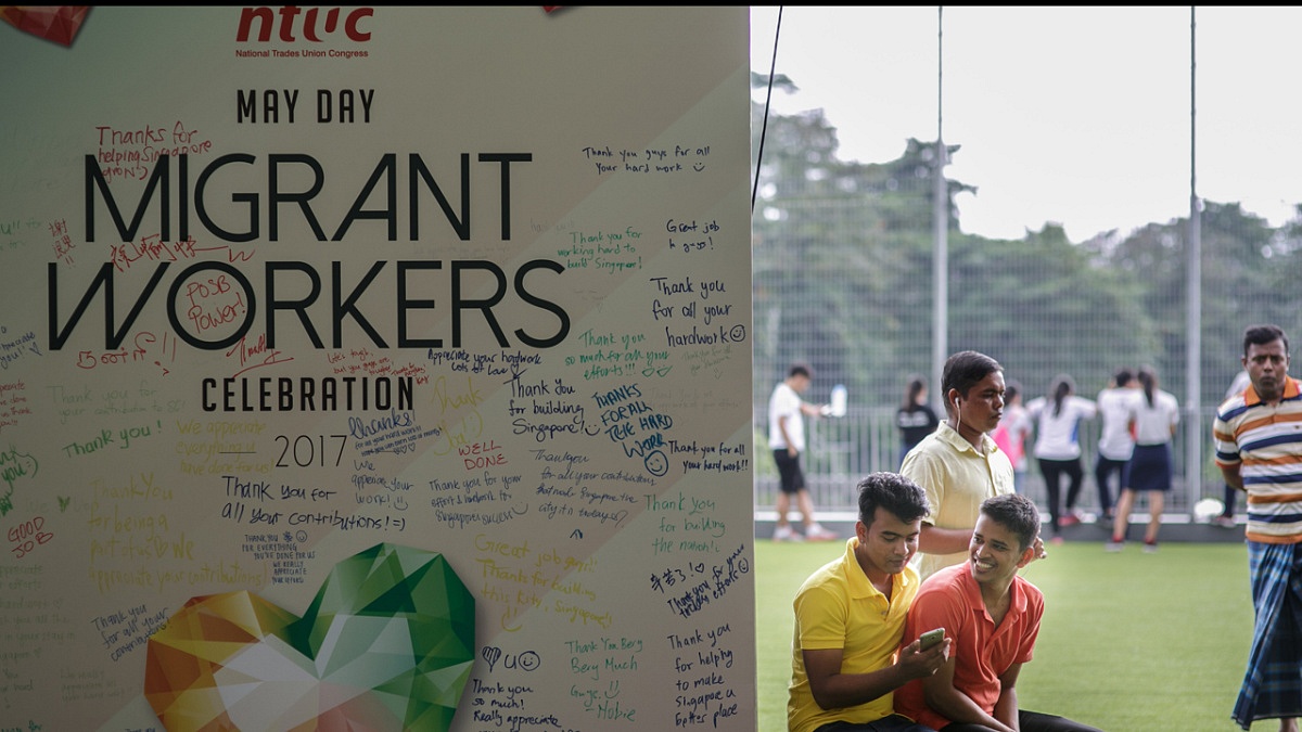 The Labour Movement Shows its Appreciation to Migrant Workers - LabourBeat